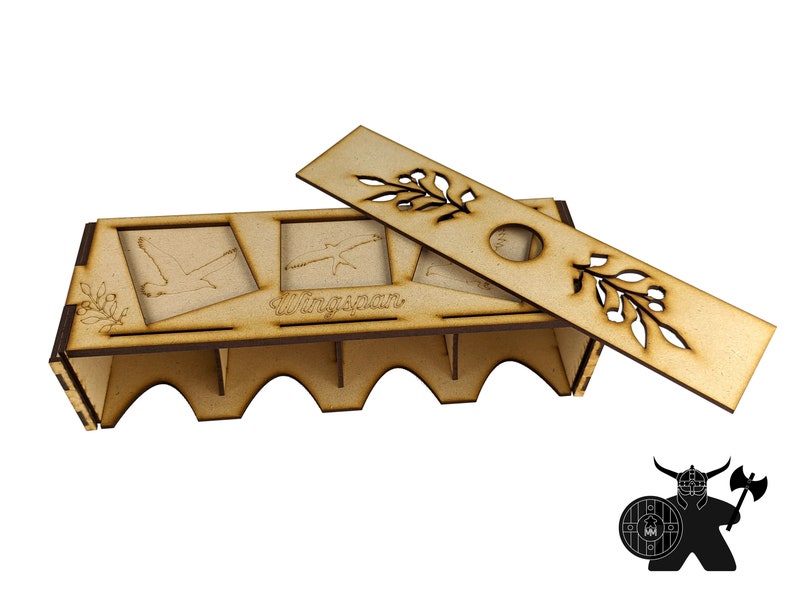 Wingspan Expansions Card Box Wooden Organizer - Etsy