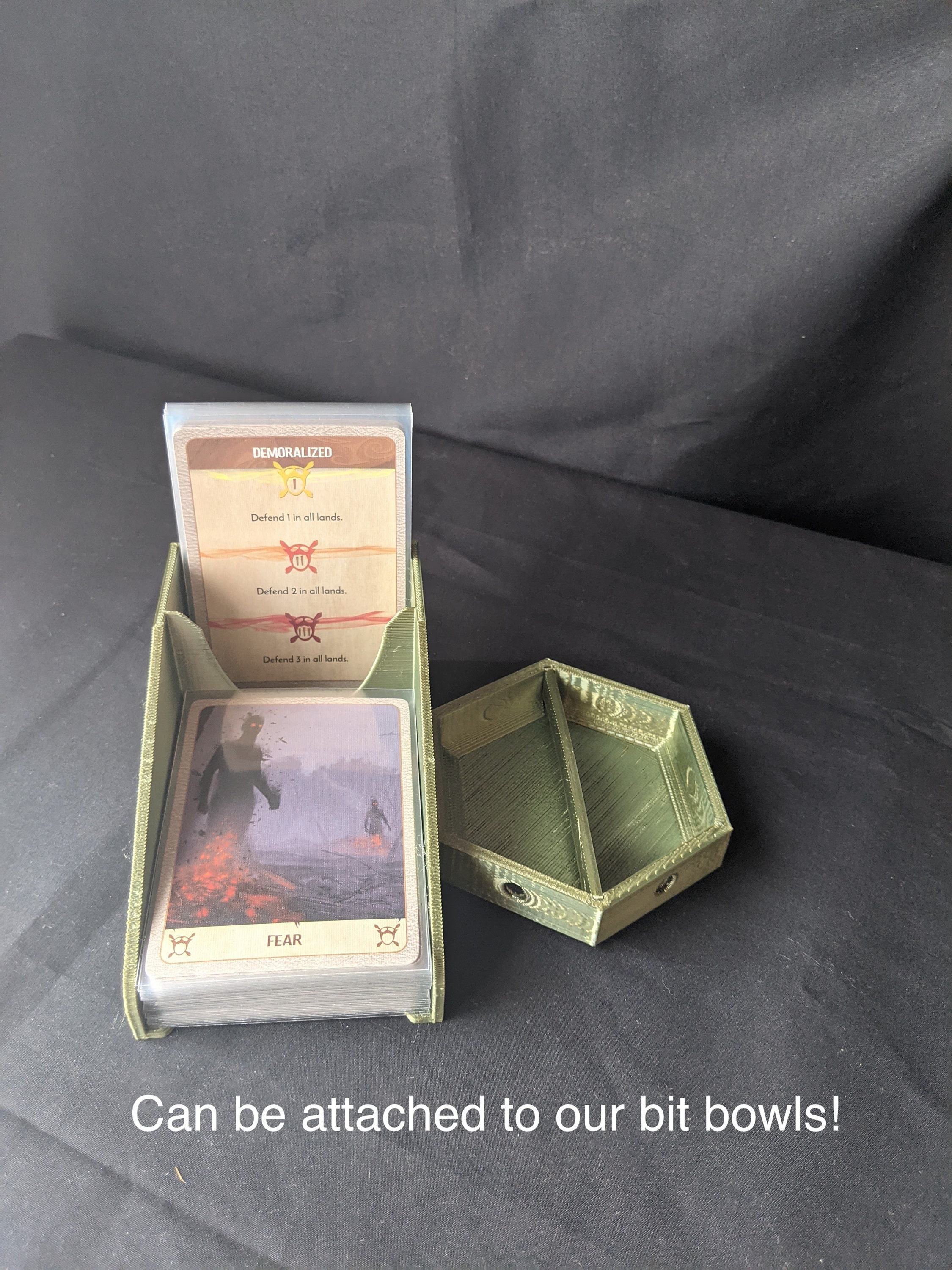 Draw & Discard Deck Holder | Etsy