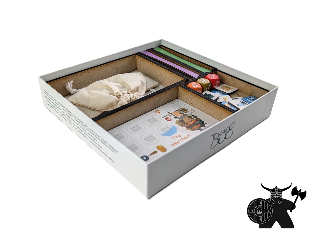 Tokaido Duo Board Game Insert | Wooden Organizer - Etsy