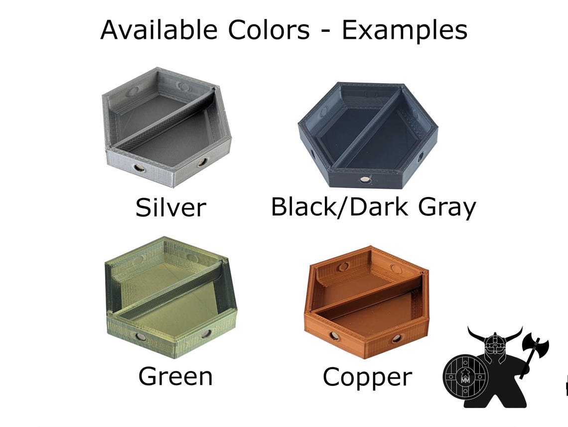 Stackable Expandable Card Trays | Board Game Card Trays - Etsy