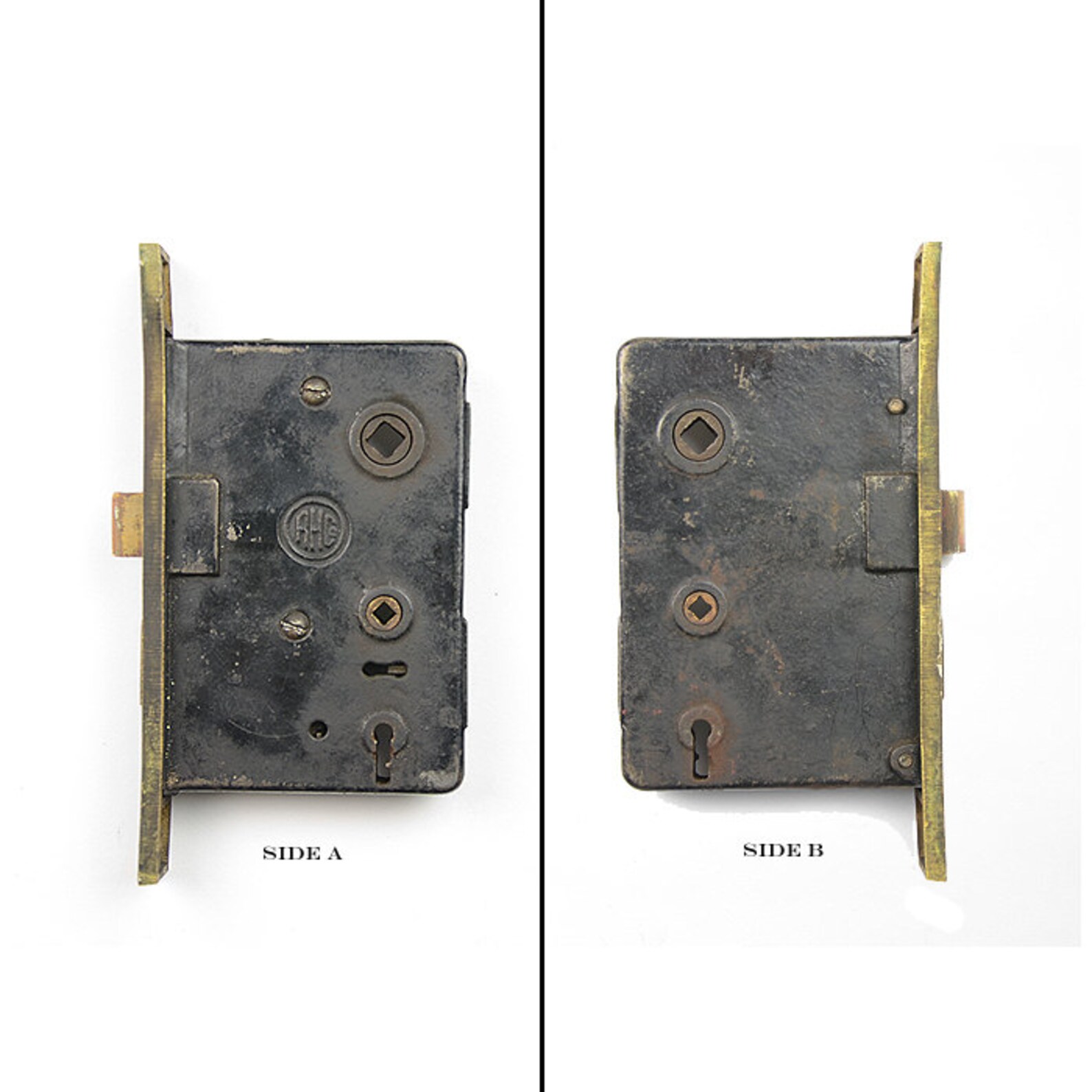 Reading Hardware Co. Mortise Lock set Entry Door Antique | Etsy