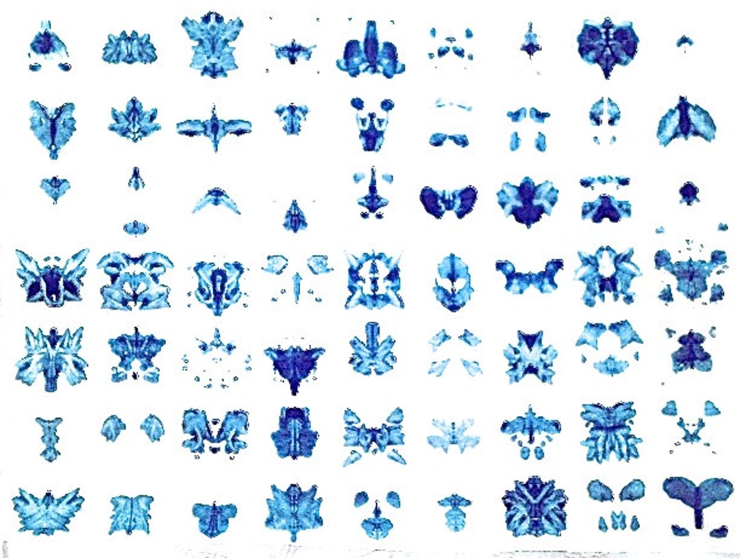 Mini Ink Blot Chart - Etsy