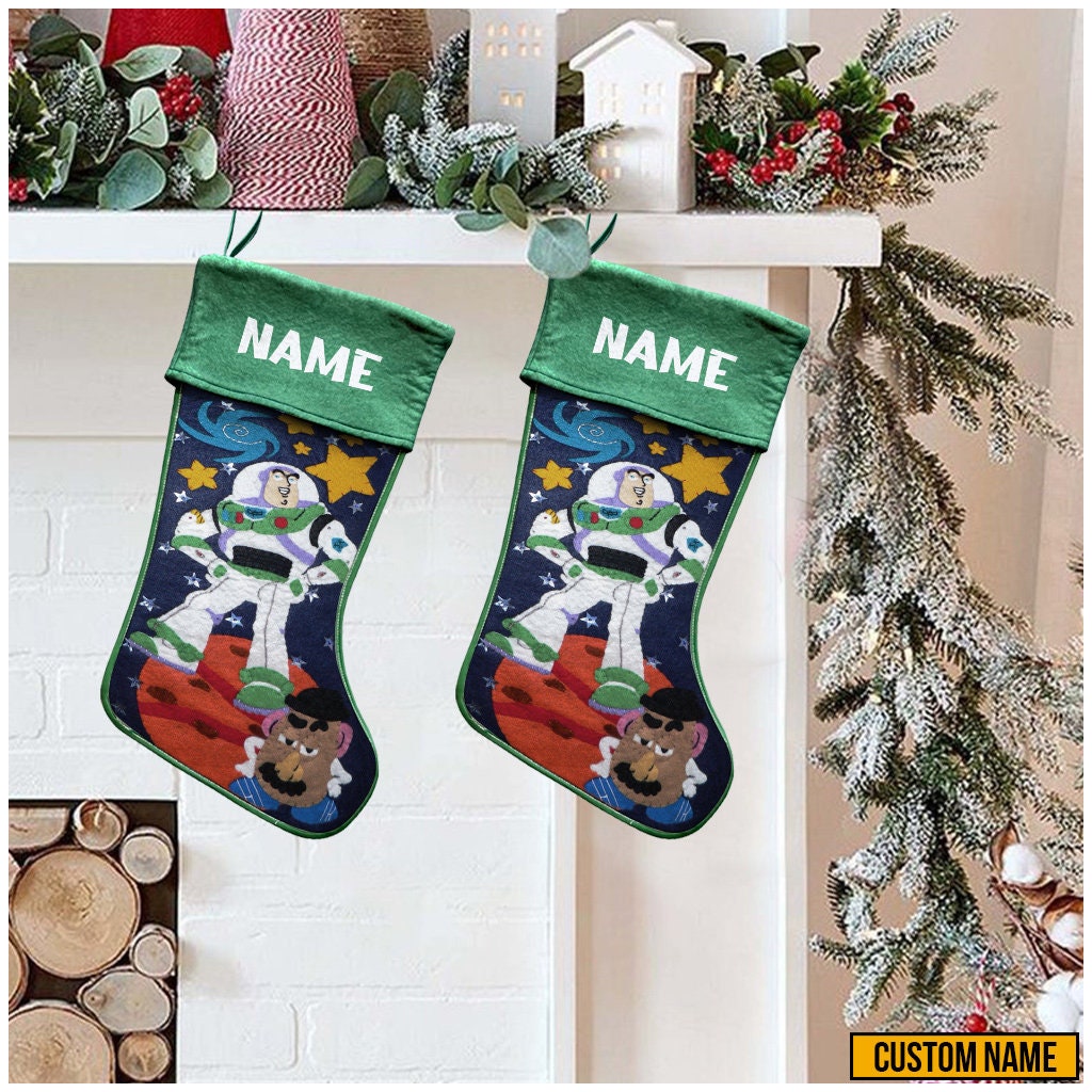 Disney Buzz Lightyear Toy Story Stockings Toy Story - Etsy
