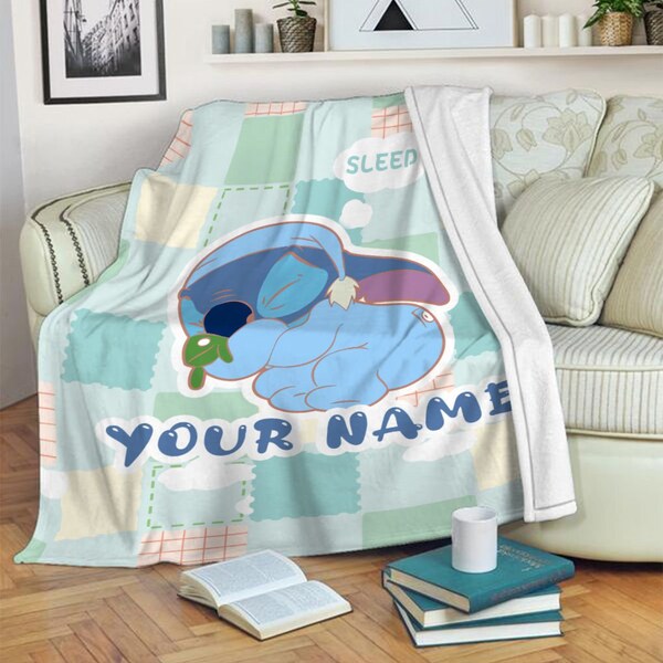 Stitch Character Blanket - Etsy