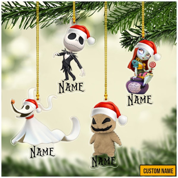 Jack Skellington Ornaments - Etsy