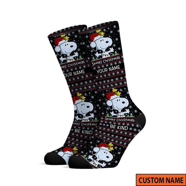 Snoopy Socks - Etsy