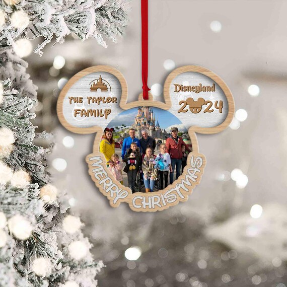 First Christmas Ornament Disney Family