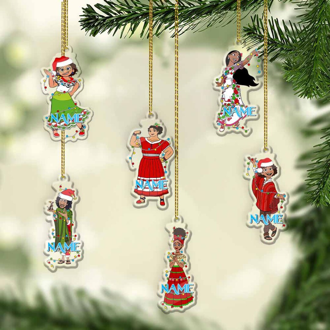 Personalized Name Madrigal Family Ornament, Christmas Disney Encanto ...