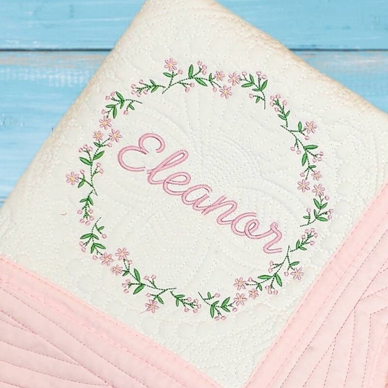 Monogrammed Quilt - Etsy