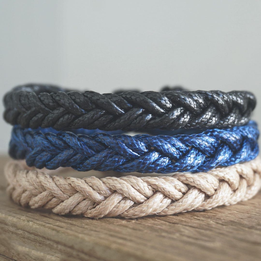 Braided Chunky Waterproof Boho Surfer Beachy Waxed Cord Women's Men's ...