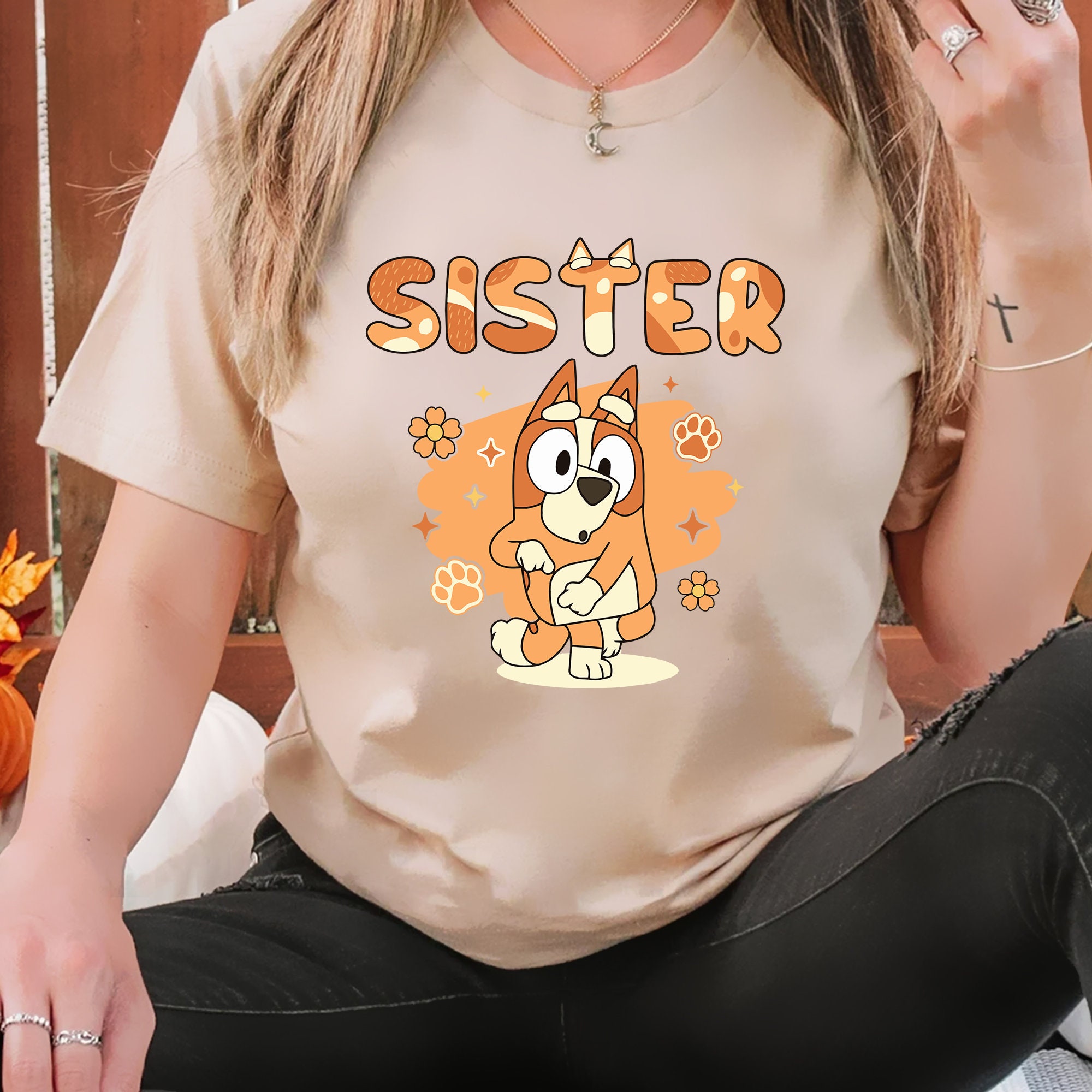 Bluey SVG Sister Stickers PNG Bluey Family Svg Decal Files - Etsy UK