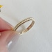14K Gold Solid Gold Ring TGR214 - Etsy