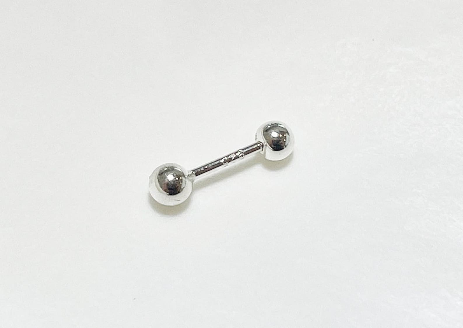 925 Sterling Silver Ball 2, 3, 4, 5, 6, 7mm Piercing 20G - Etsy