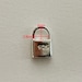 925 Sterling Silver, Tiny Little Padlock Pendant, 1 Pendant - Etsy