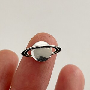 925 Sterling Silver, Planet Pendant, 1 Pendant - Etsy