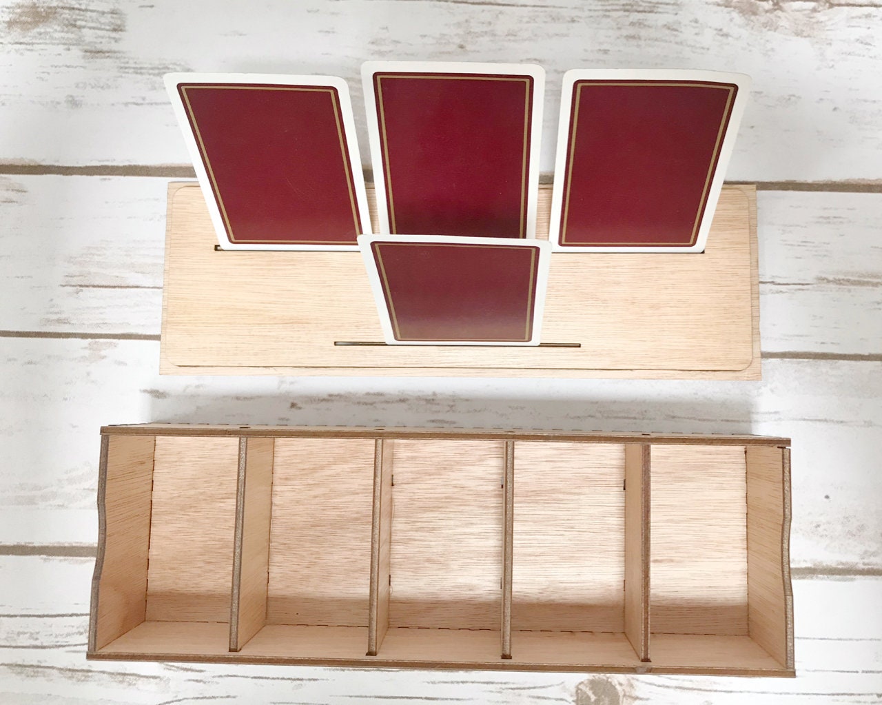 Token Box With Card Slots in Lid Tokens Dice Anything You - Etsy UK