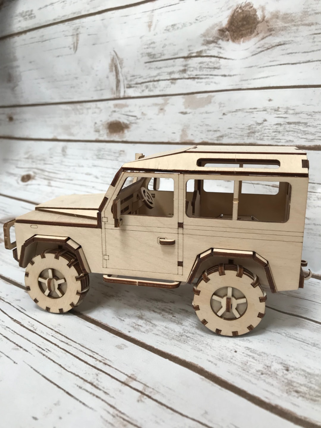 British 4x4 Model Kit: DIY Birch Plywood Vehicle - Etsy UK