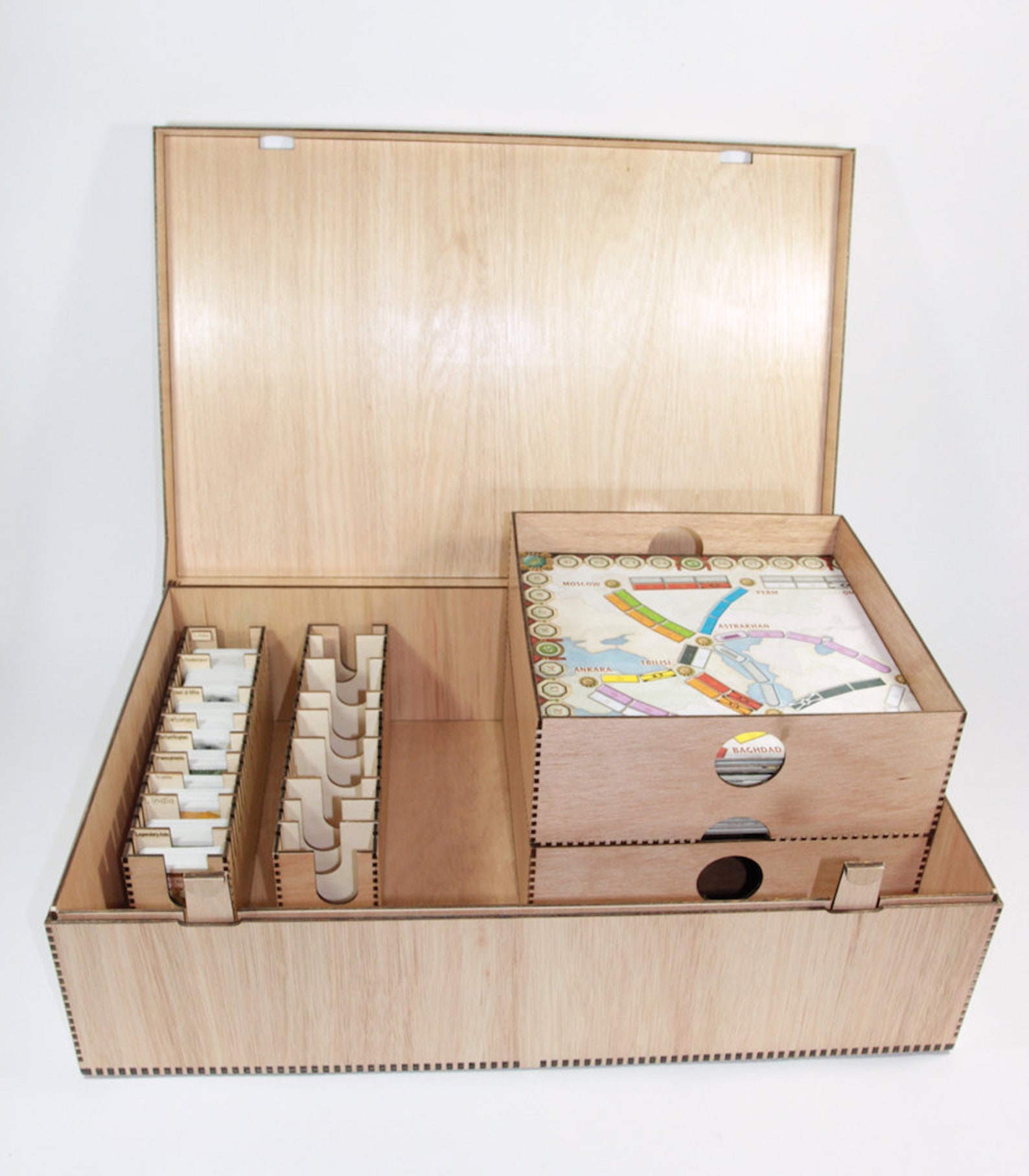 JUMBO Ticket to Ride Storage Box Big Storage for a BIG Game up to 12 ...