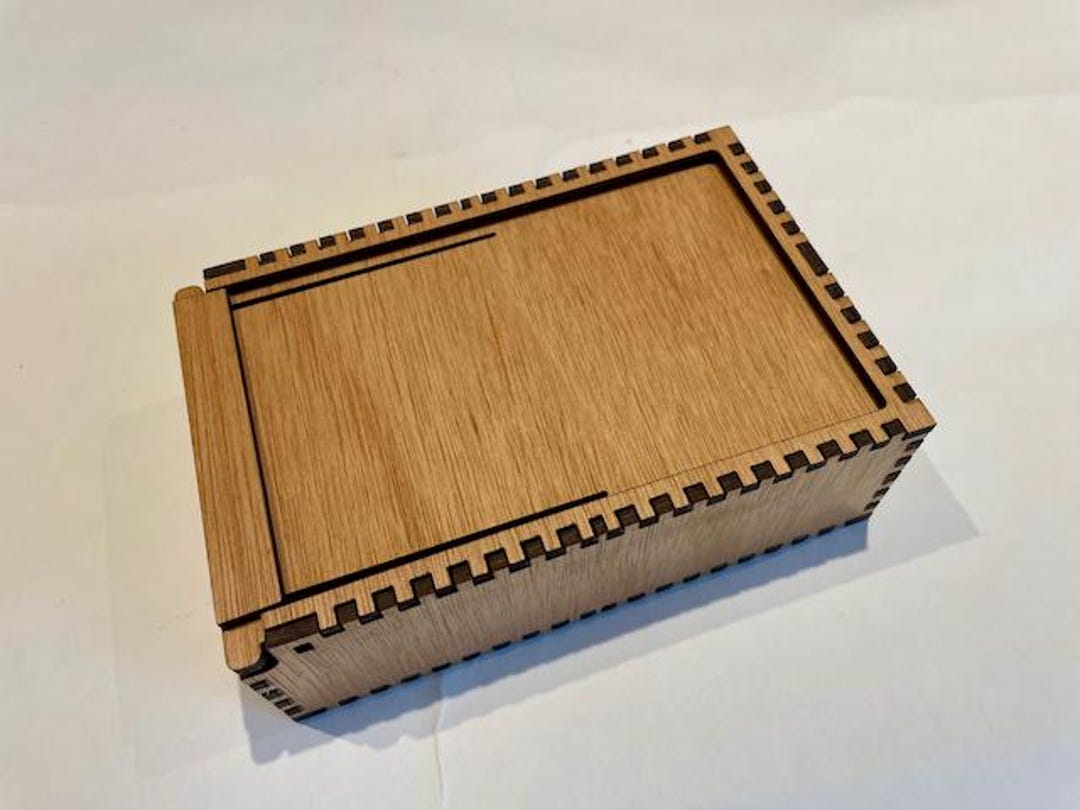 DIGITAL FILE - Self Locking Wooden Sliding Lid Box - Etsy