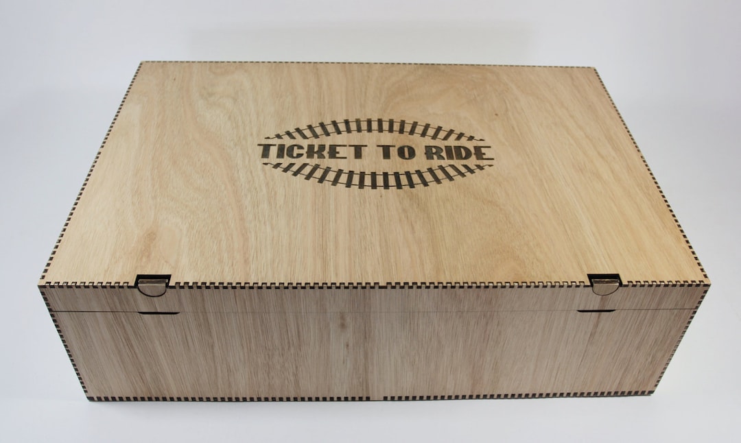 Jumbo Ticket to Ride Storage Box: Holds 12 Maps, Cards & Trains - Etsy