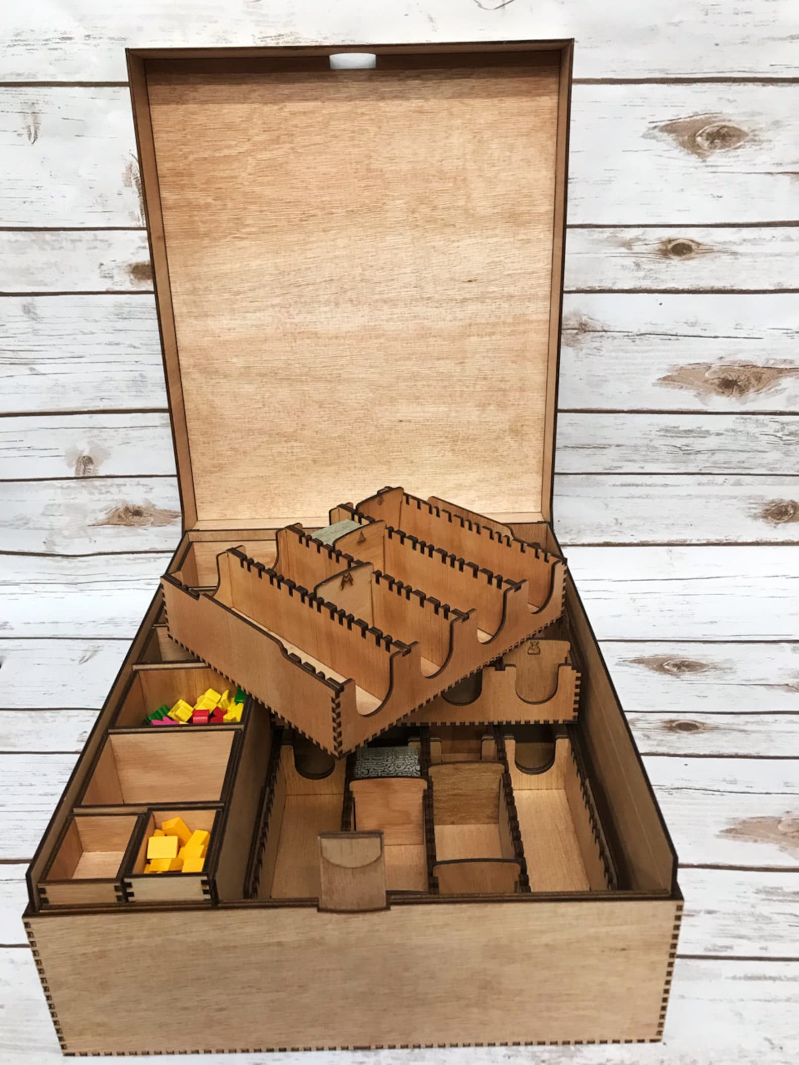Jumbo Carcassonne Box Ultimate Storage for the Carcassonne - Etsy