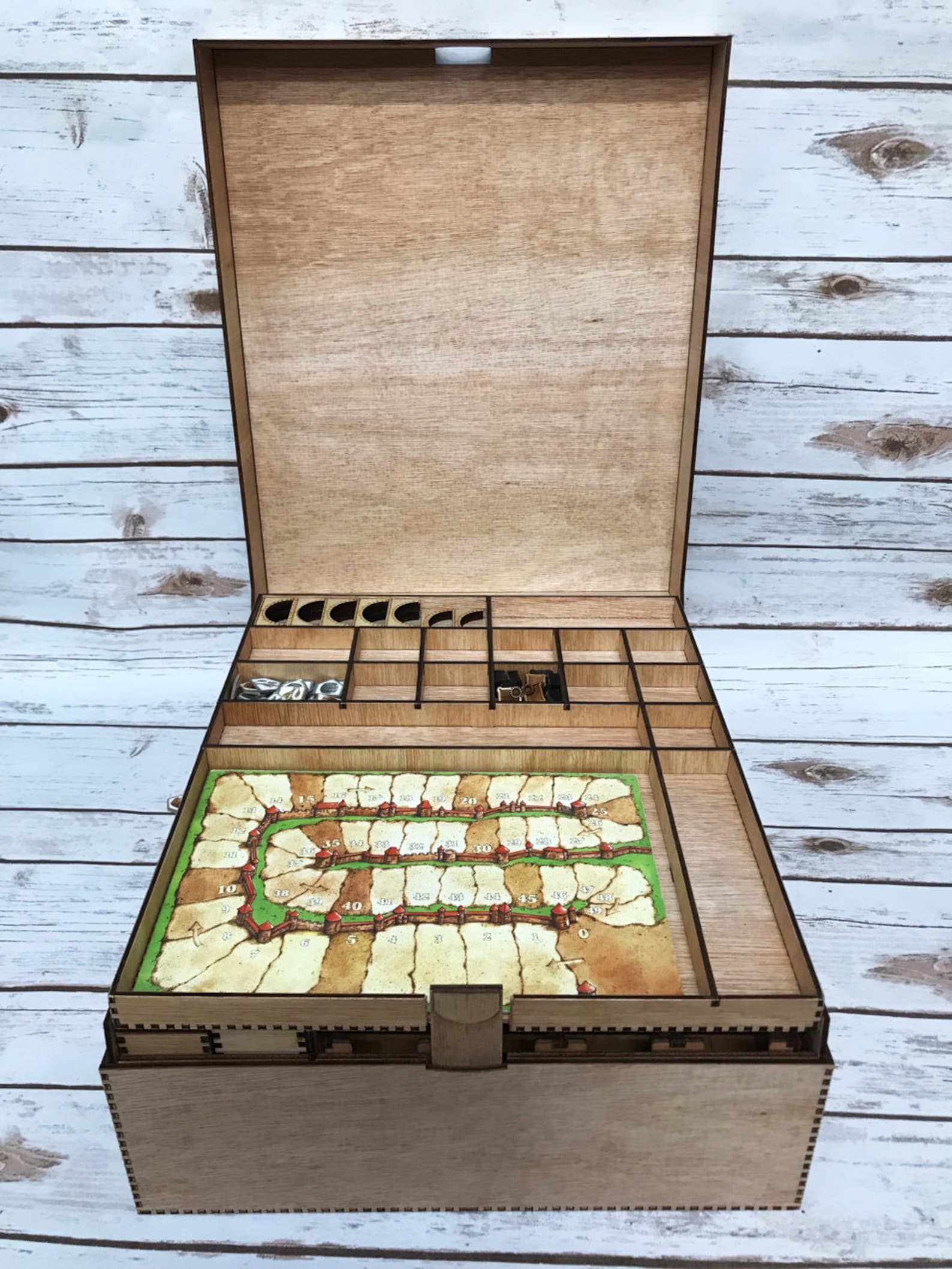 Jumbo Carcassonne Box ultimative Aufbewahrung für das | Etsy