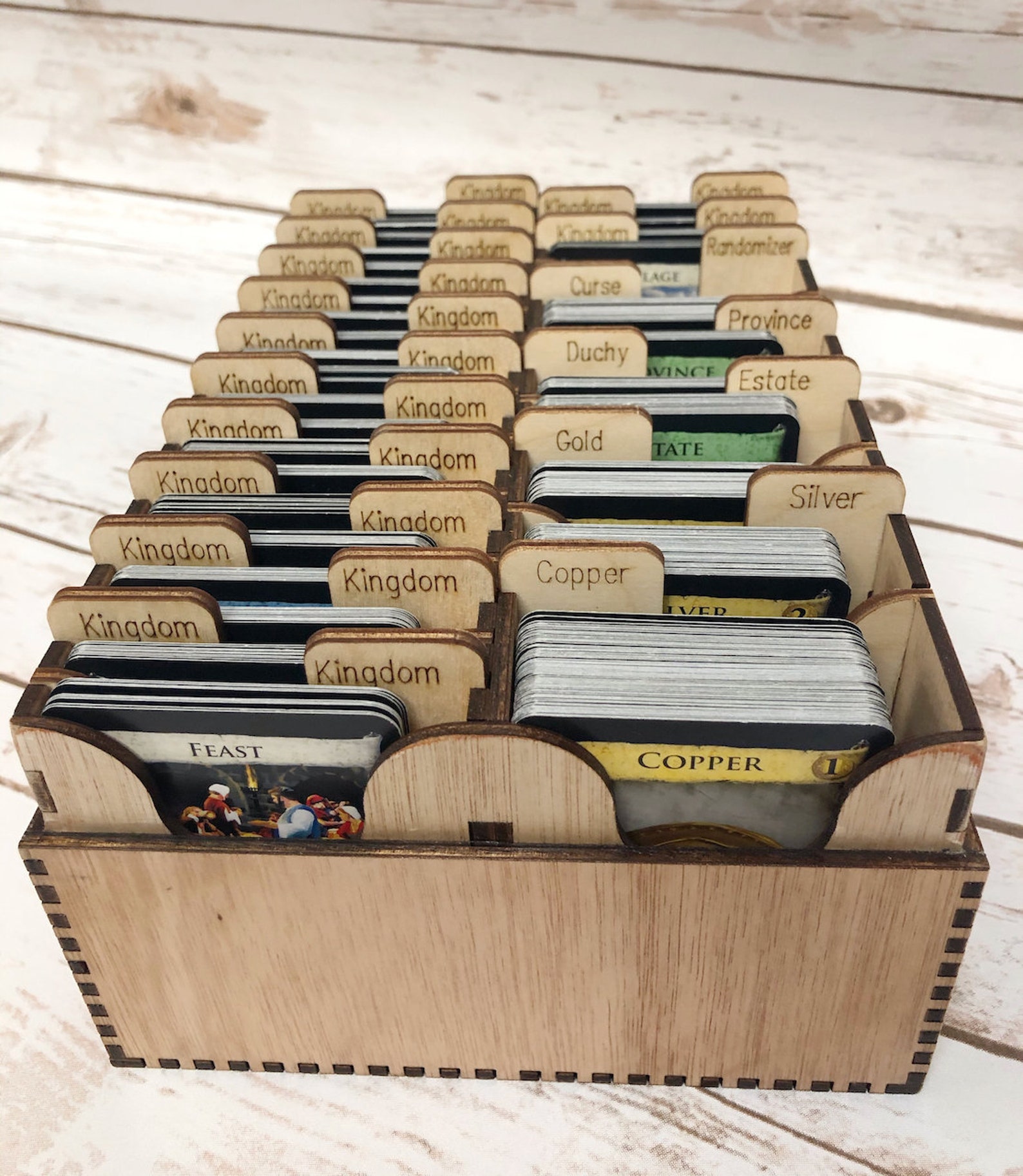 DOMINION TRAVEL BOX - Laser Cut for Your Favourite Card Game - Take It ...