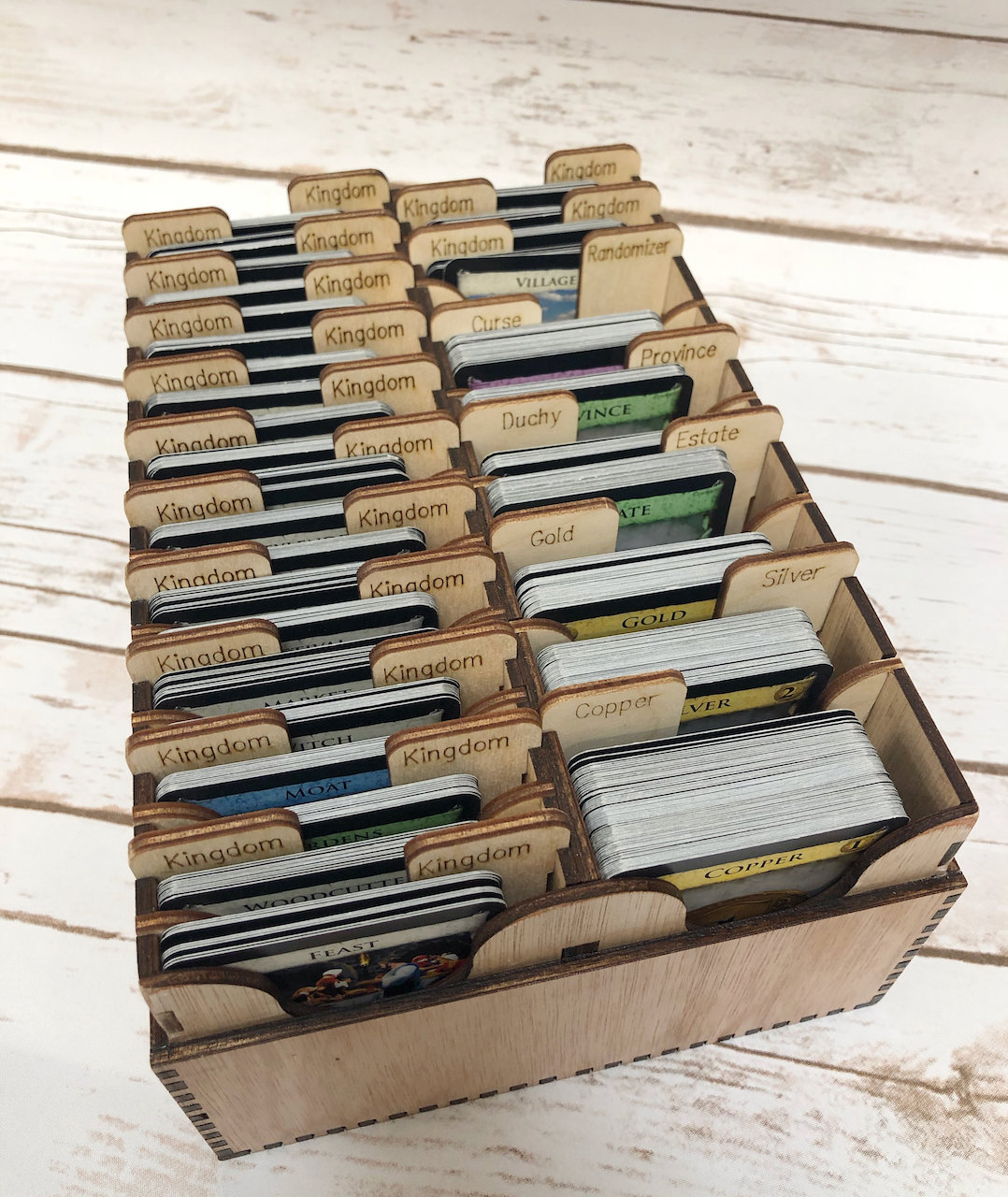 DOMINION TRAVEL BOX Laser Cut for Your Favourite Card Game | Etsy