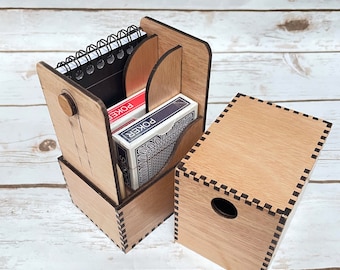 Mini Card Store Stackable Half and Full Size Boxes for - Etsy