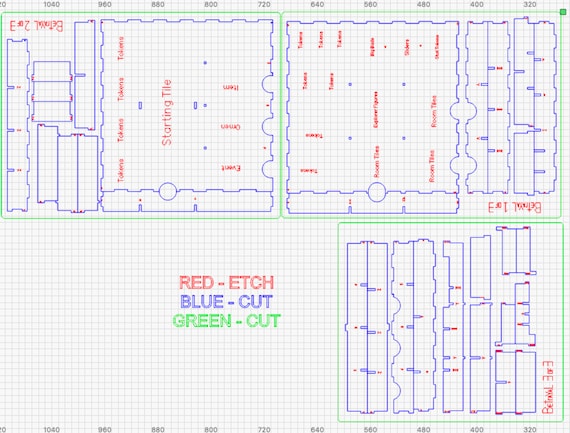 Digital DXF Download File for Organiser Compatible With - Etsy