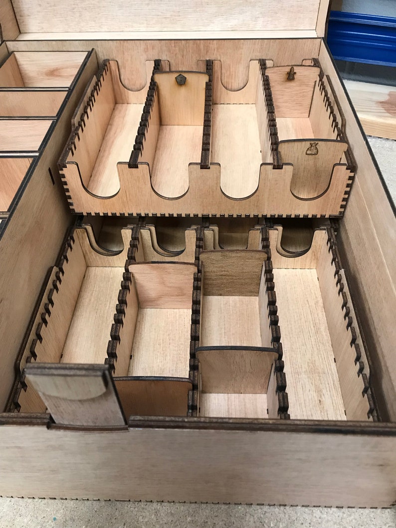 Jumbo Carcassonne Box ultimate storage for the Carcassonne | Etsy