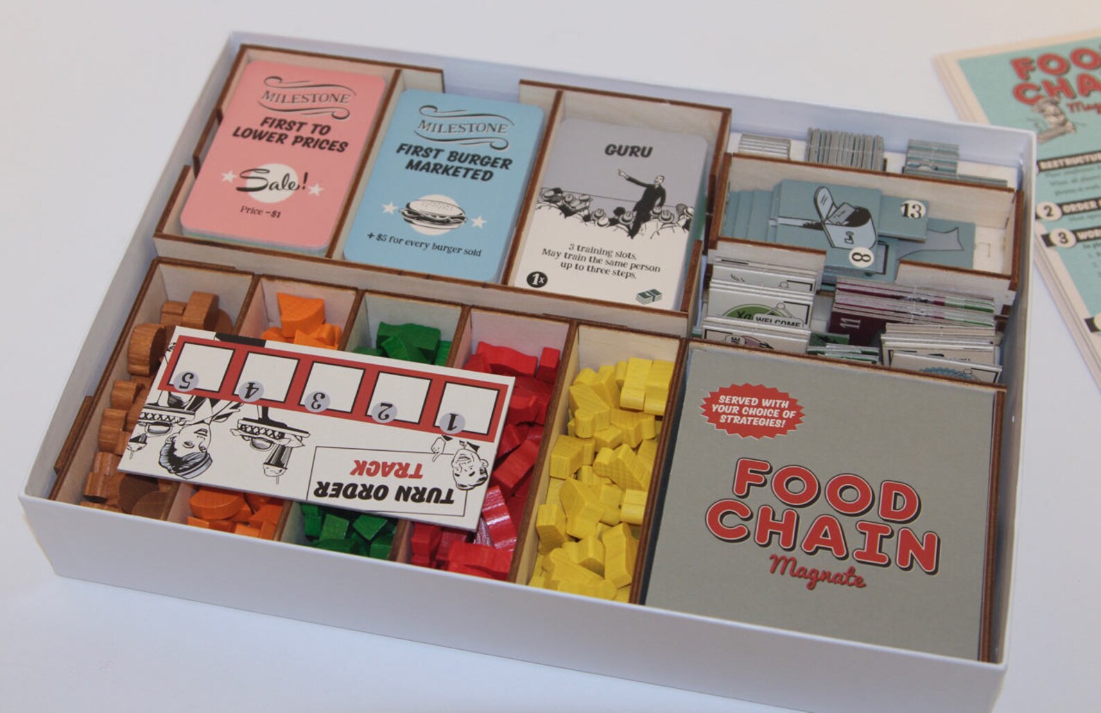Food Chain Magnate Organiser DIY or Assembled a Clever - Etsy