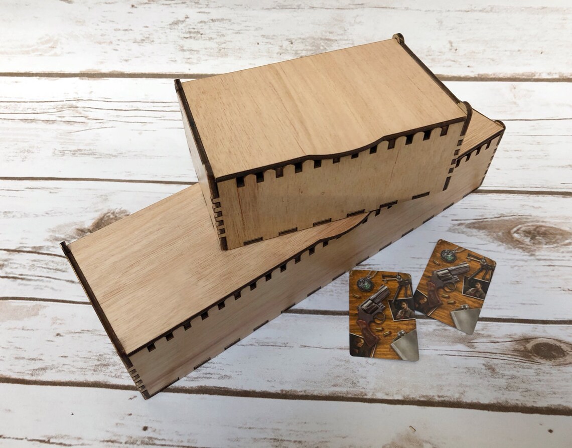 Mini Card Store Stackable Half and Full Size Boxes for | Etsy UK