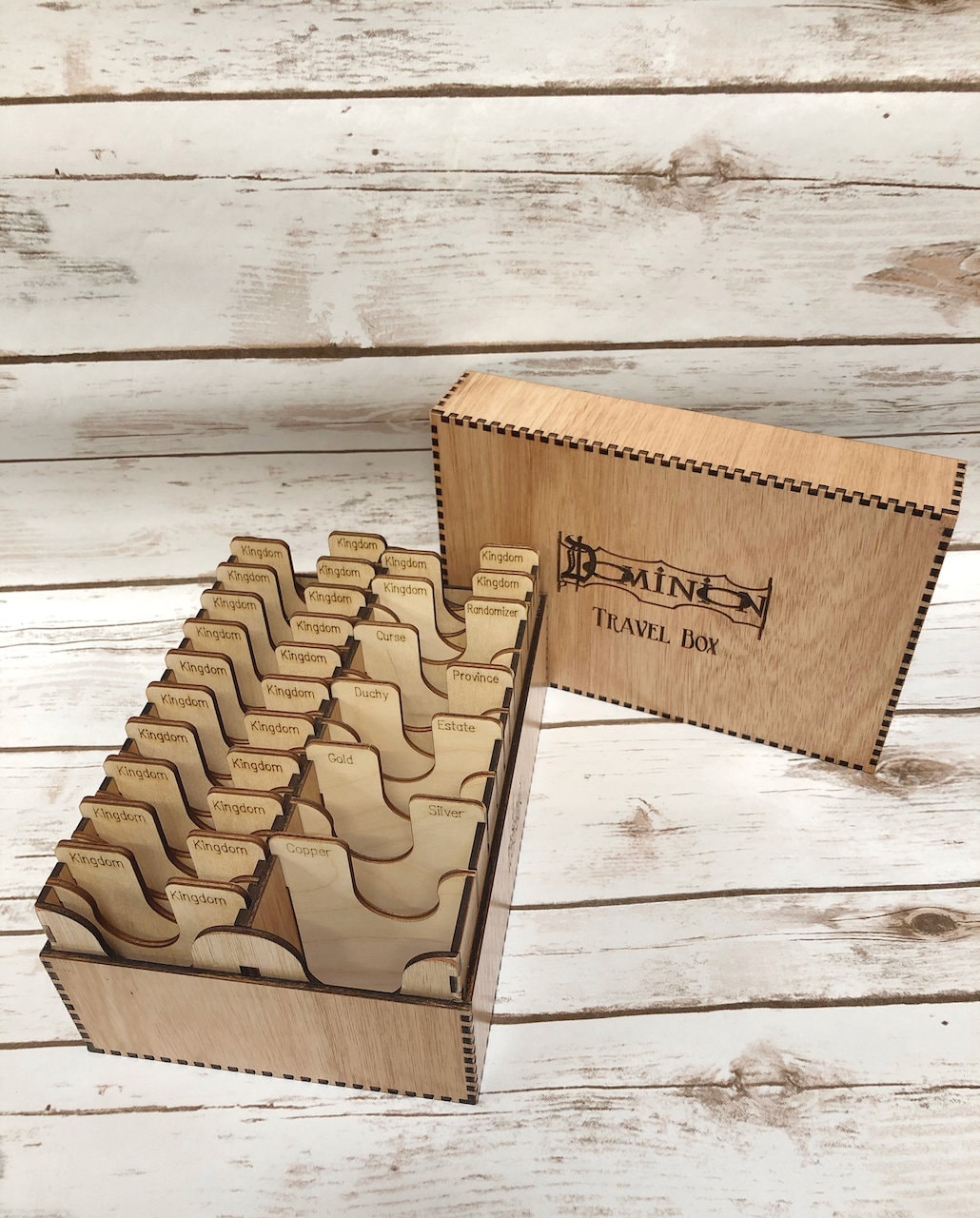 DOMINION TRAVEL BOX Laser Cut for Your Favourite Card Game | Etsy