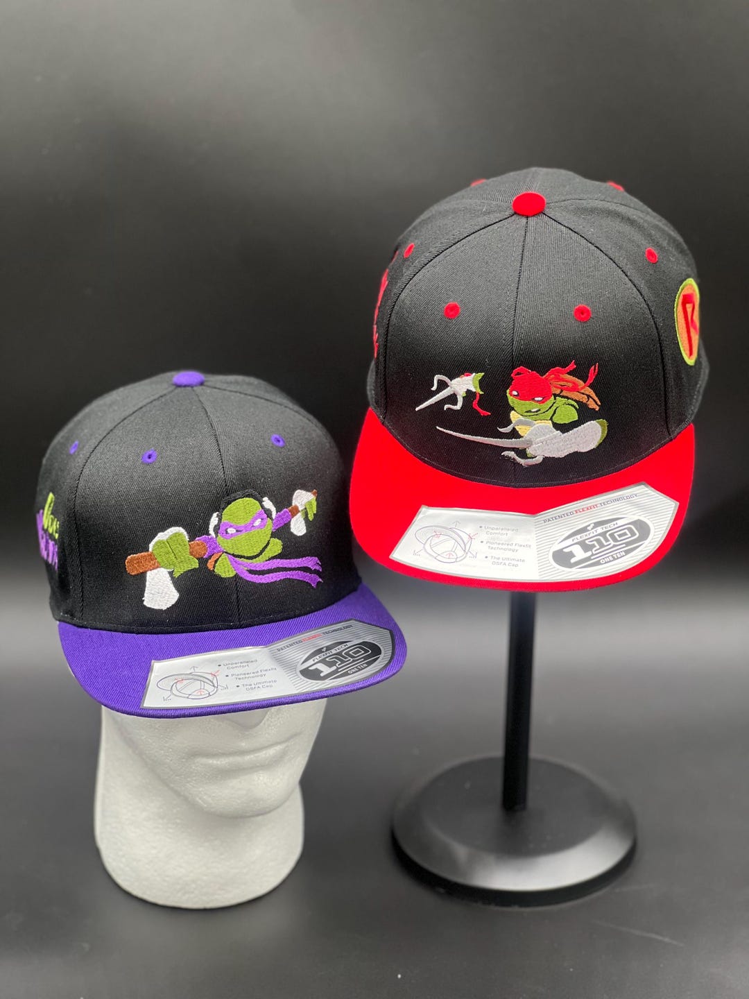 Raphael & Donatello TMNT Hat | Teenage Mutant Ninja Turtles Cap ...