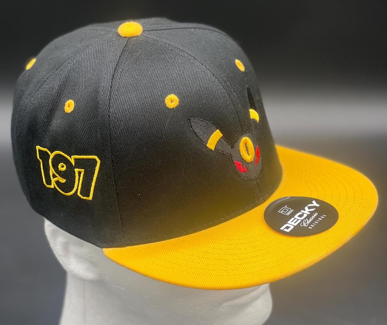 Umbreon Inspired Pokémon Hat | Dark Type Eeveelution | Gaming ...