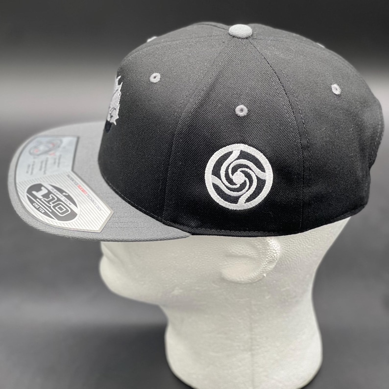 Satoru Gojo Inspired | Custom Embroidered Snapback Hat | Jujutsu Kaisen ...