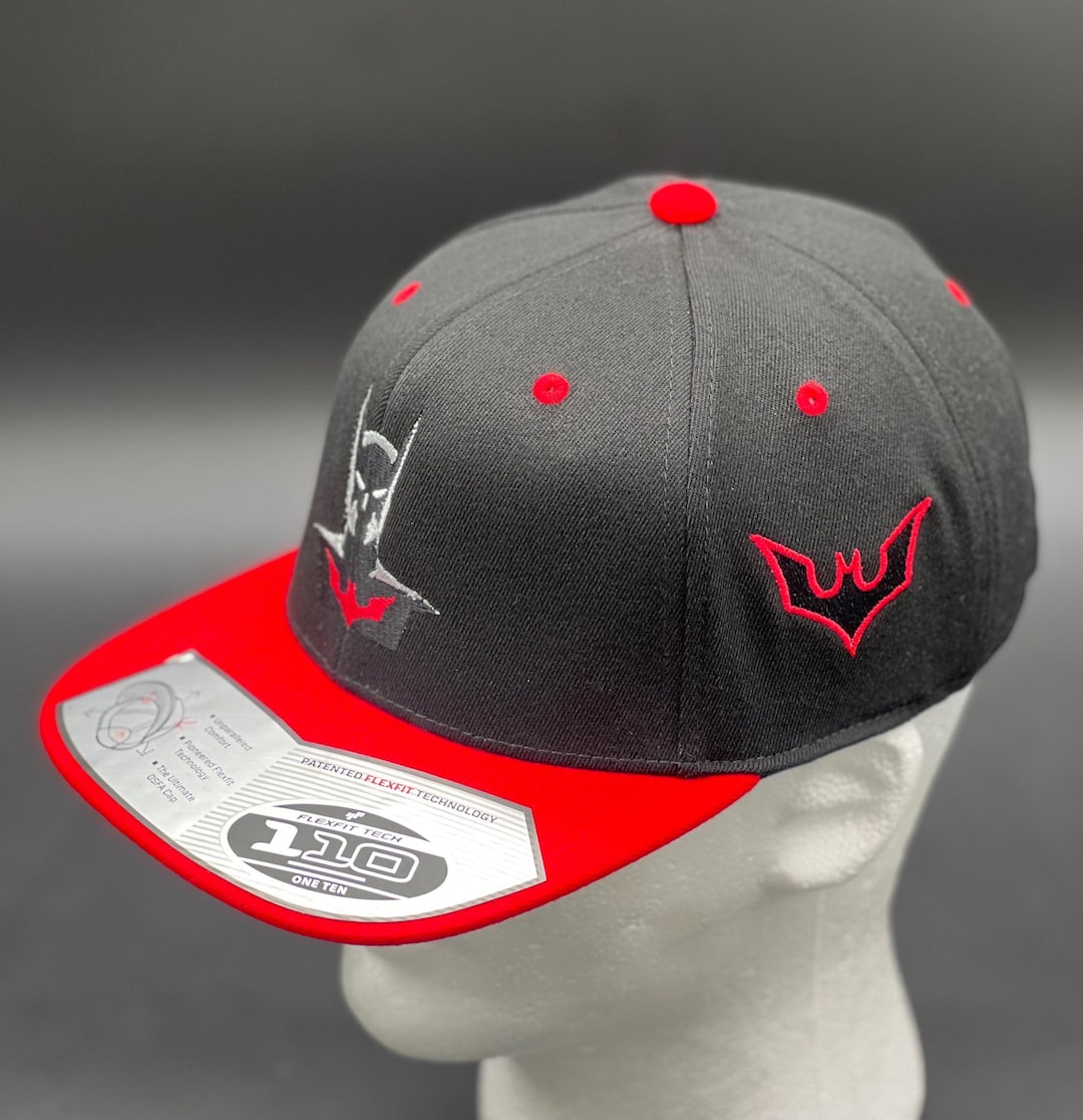 Batman Beyond Inspired DC Comics Embroidered Hat- Gotham City Superhero ...