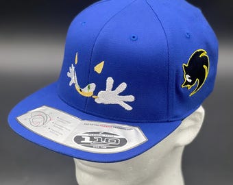 Sonic the Hedgehog Inspired Hat | Sega Gaming Embroidered Cap | Custom ...