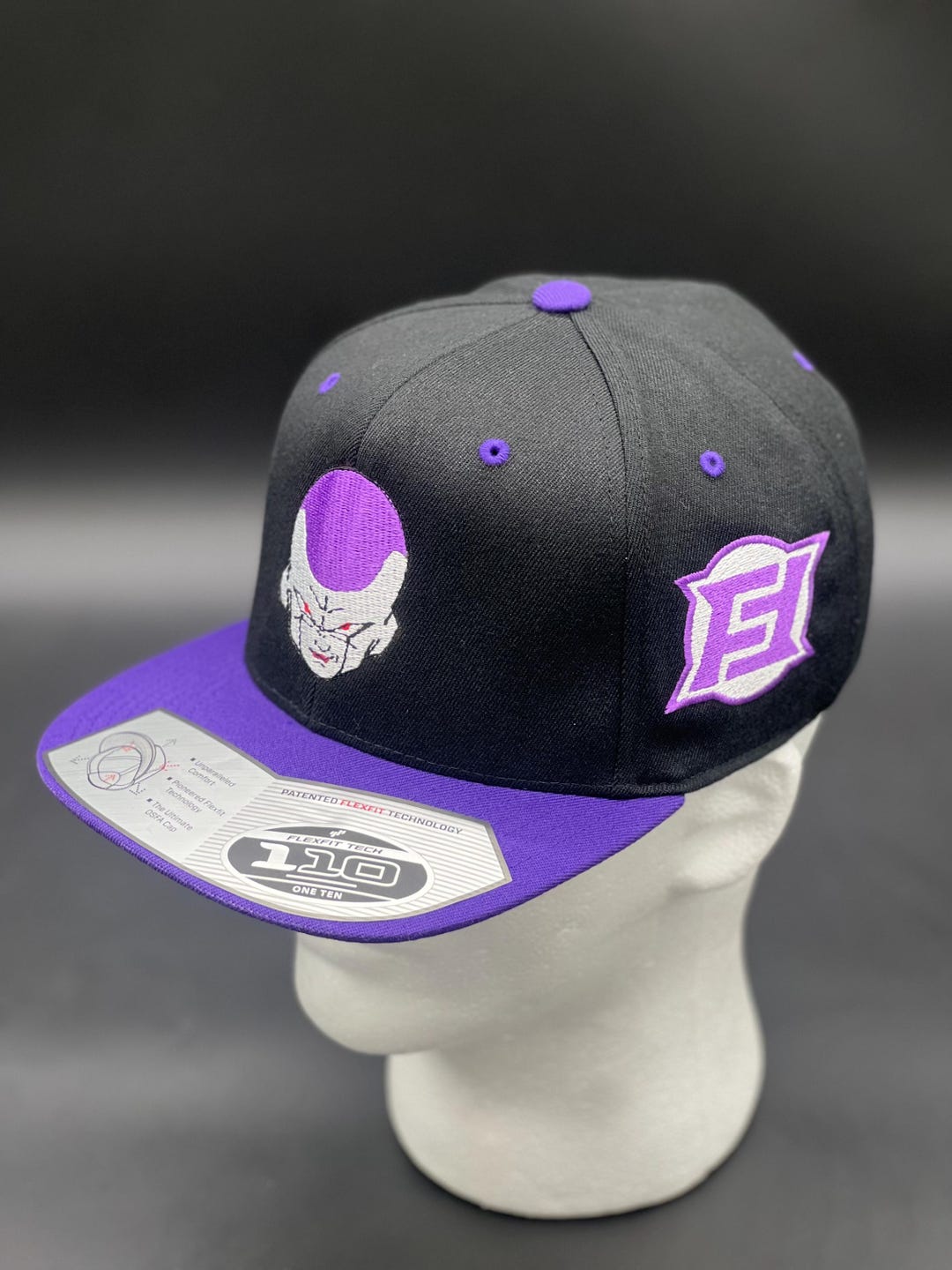 Frieza Hat | Dragon Ball Z Embroidered Cap | Custom Adjustable Snapback ...