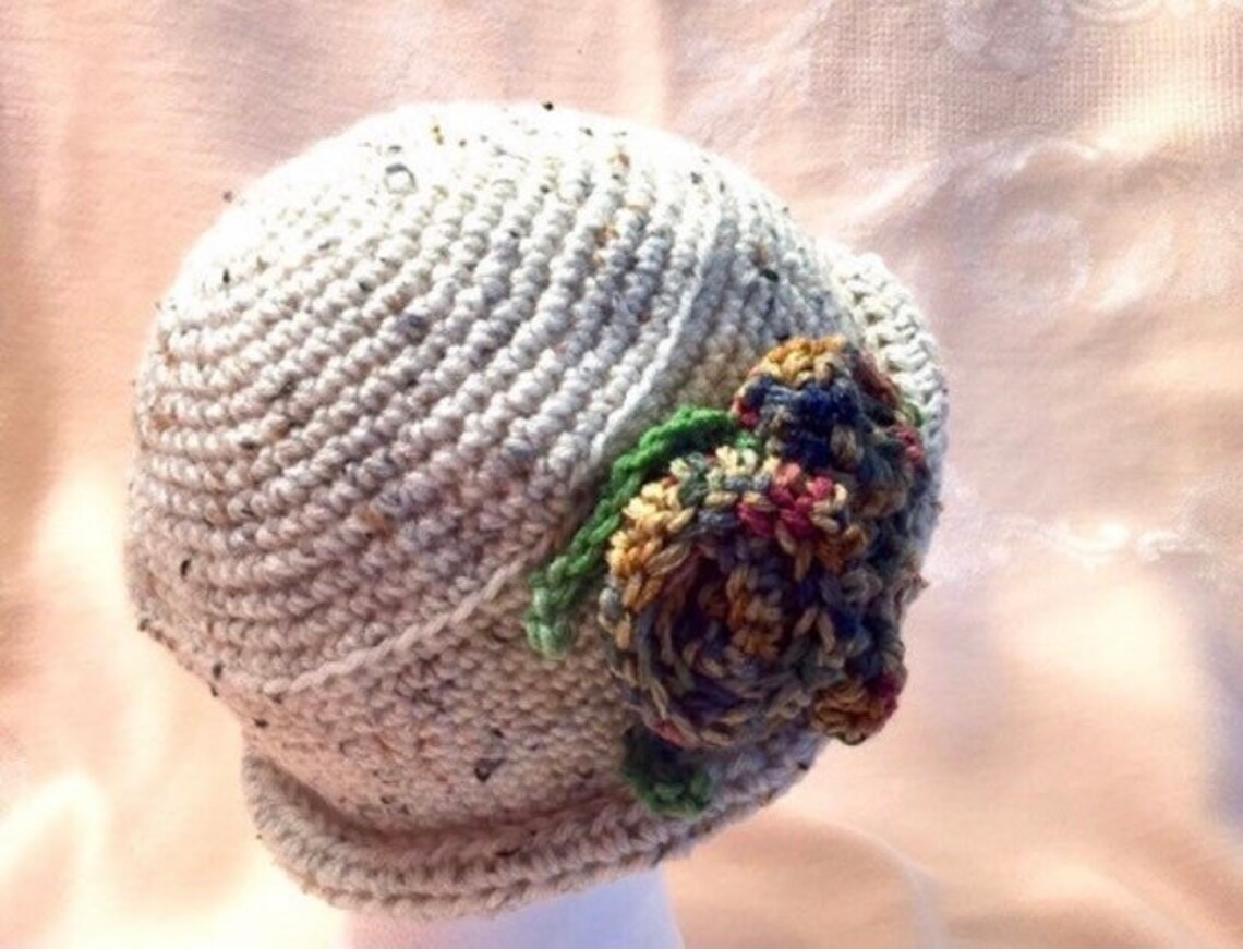 Women's Crocheted Red Flapper Style Hat With Brim and - Etsy