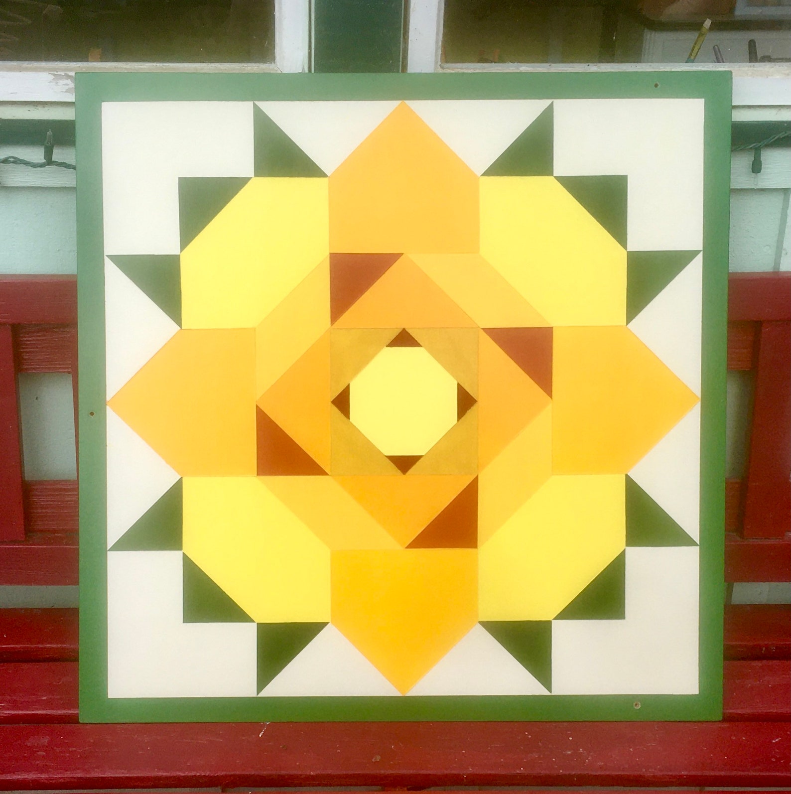 Not2shabbee Has Barn Quilts Hand Painted Rose Pattern Barn | Etsy