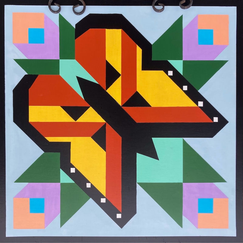 Hand Painted Barn Quilt - Etsy