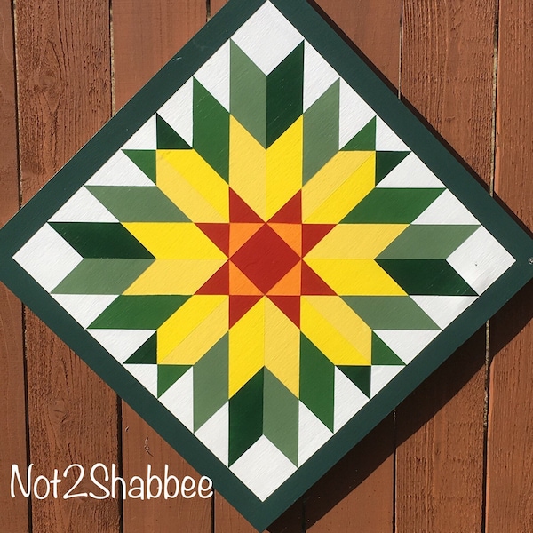 Wooden Quilt Block - Etsy