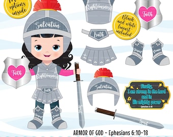 Armor Of God Paper Doll Lds