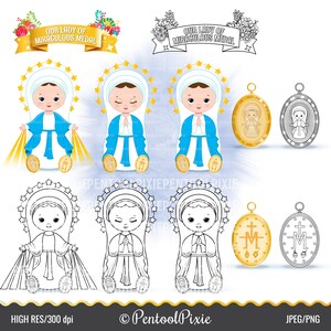 Our Lady of the Miraculous Medal, Mother Mary, Virgencitas, Virgin Mary ...