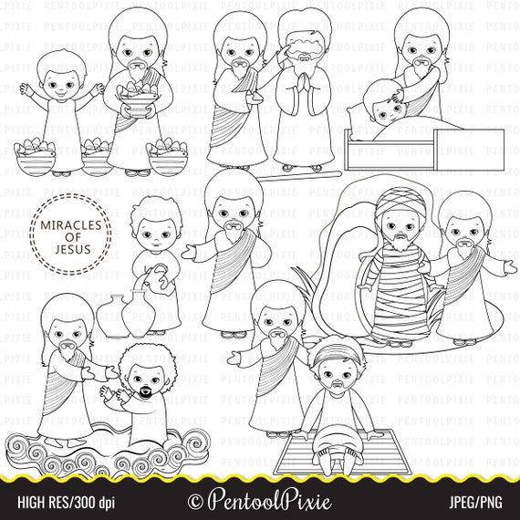 Bible Stories Clipart Black And White