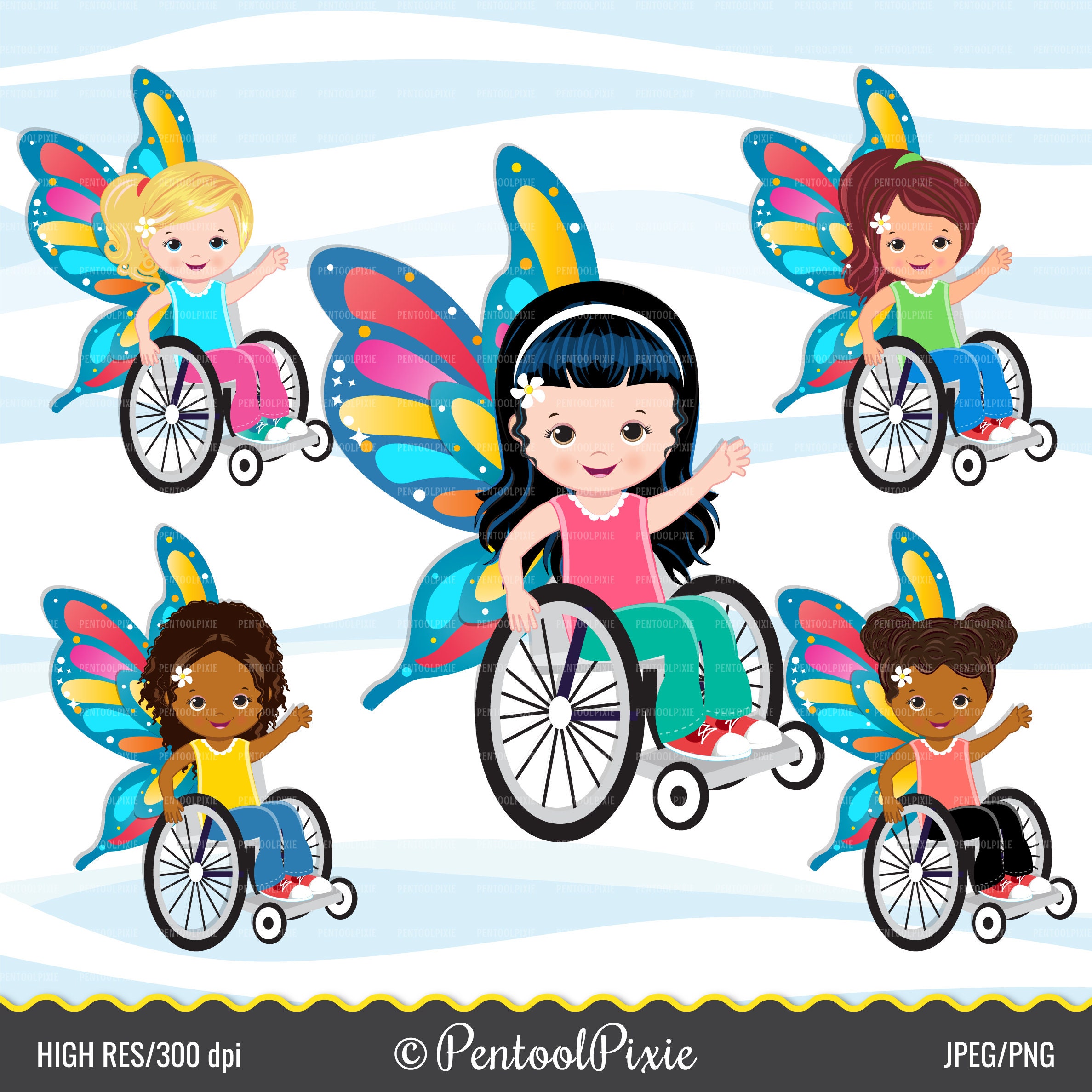 Disability Children Clipart Showing