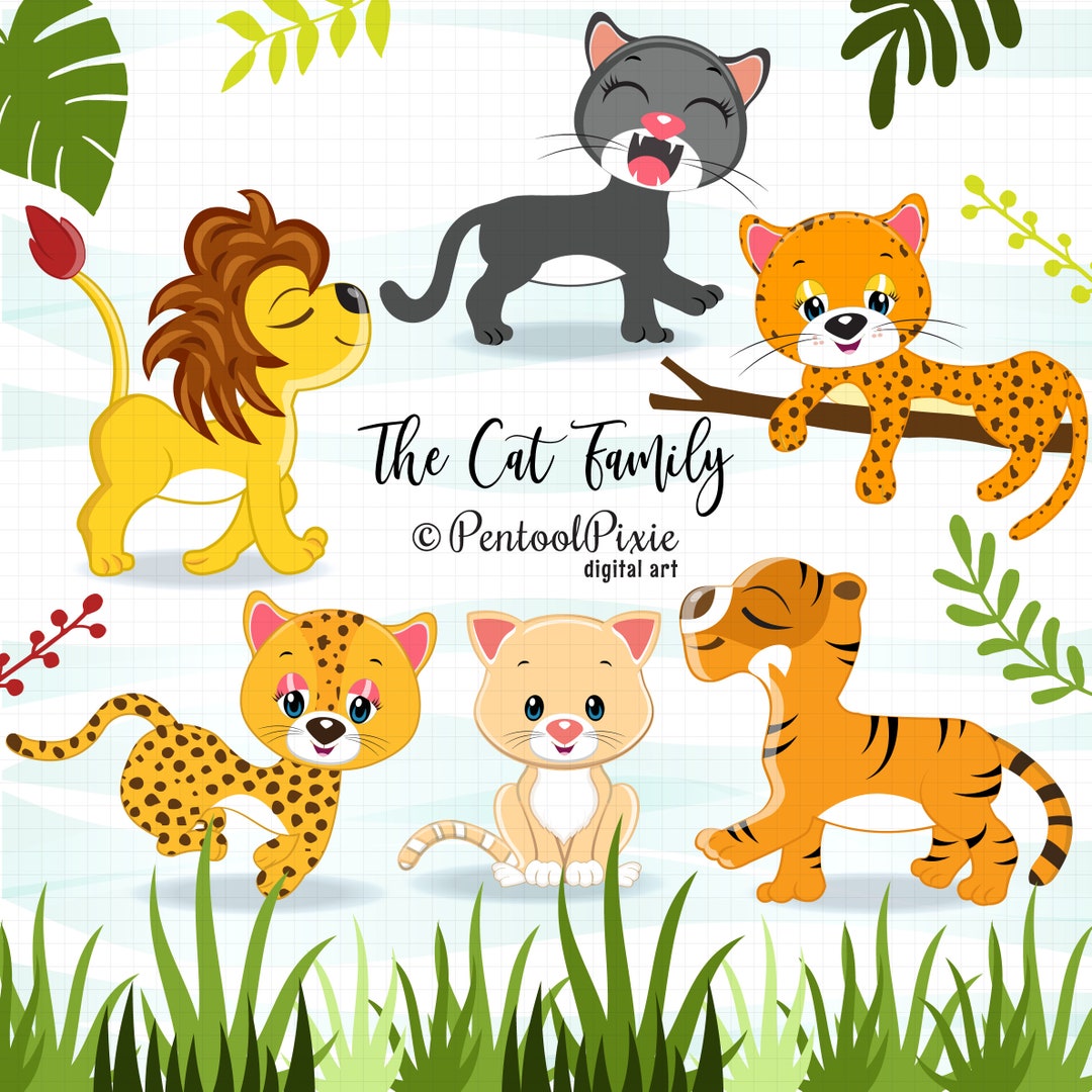 Felidae Family Animals