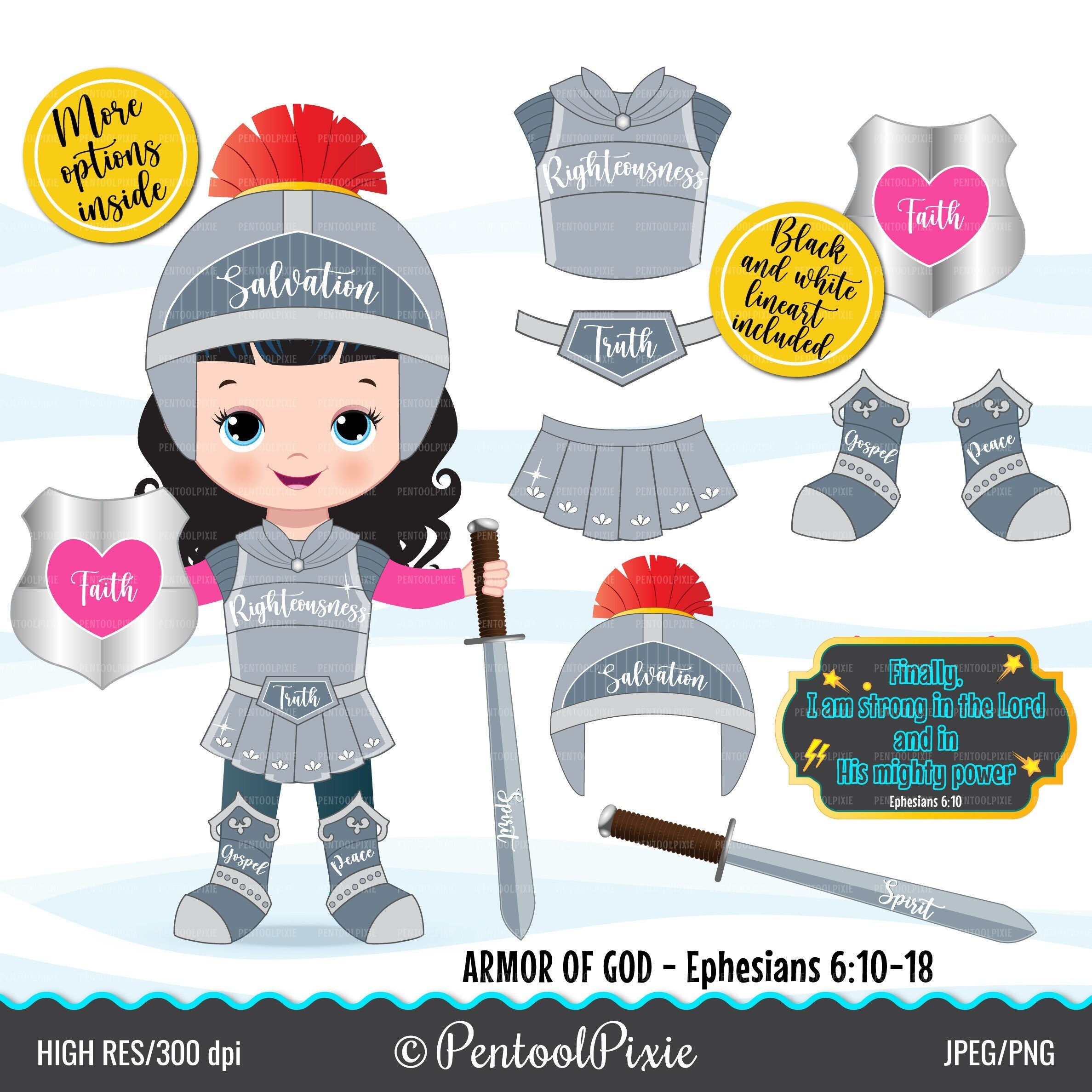 Armor Of God For Girls